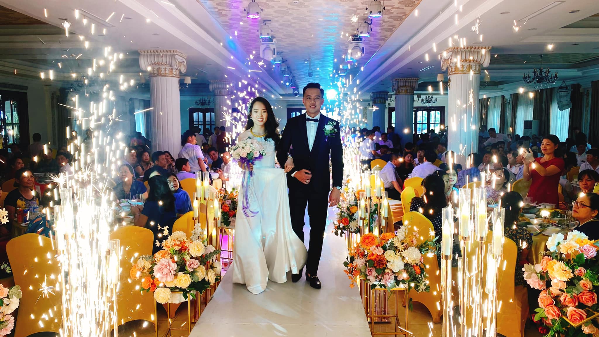 Lễ cưới trong mơ của Mỹ Linh và Huy Long 💕